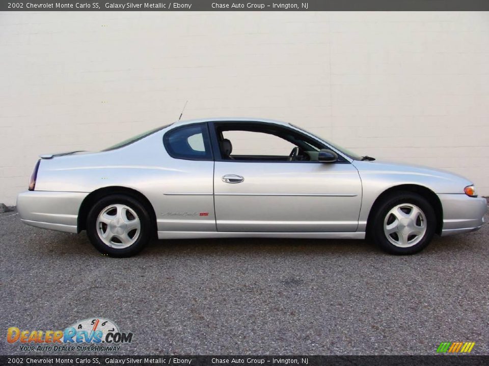 2002 Chevrolet Monte Carlo SS Galaxy Silver Metallic / Ebony Photo #4 | DealerRevs.com