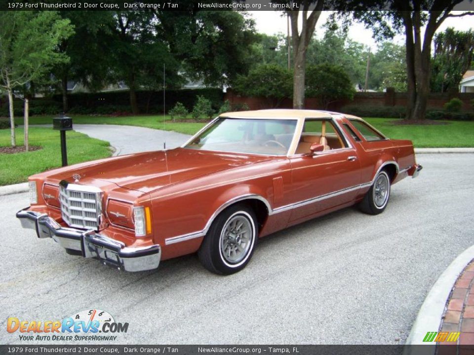 1979 Ford Thunderbird 2 Door Coupe Dark Orange / Tan Photo #13 | DealerRevs.com