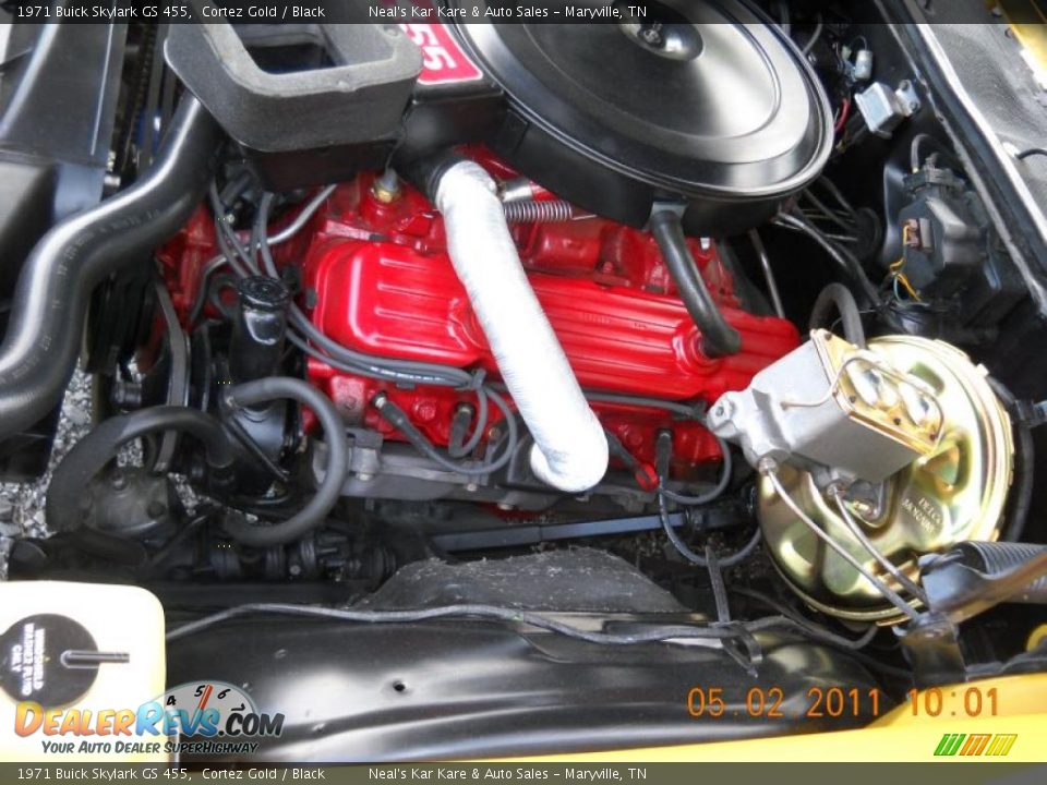 1971 Buick Skylark GS 455 455 cid OHV 16-Valve V8 Engine Photo #15 | DealerRevs.com